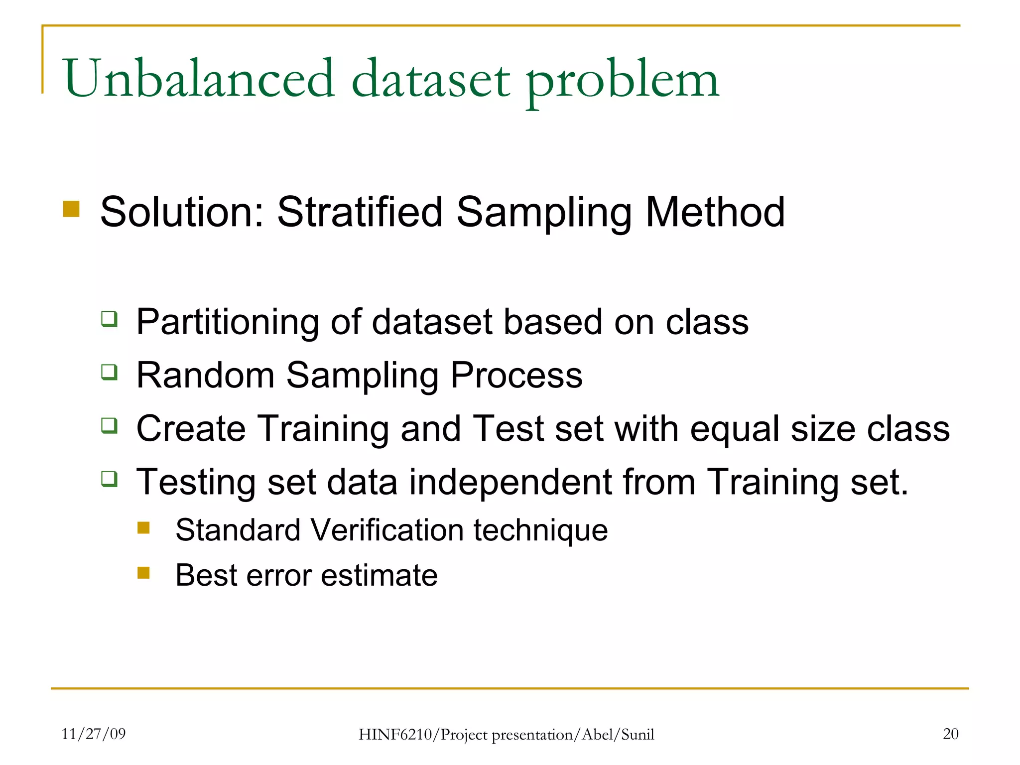 Data Mining - Classification Of Breast Cancer Dataset using Decision ...