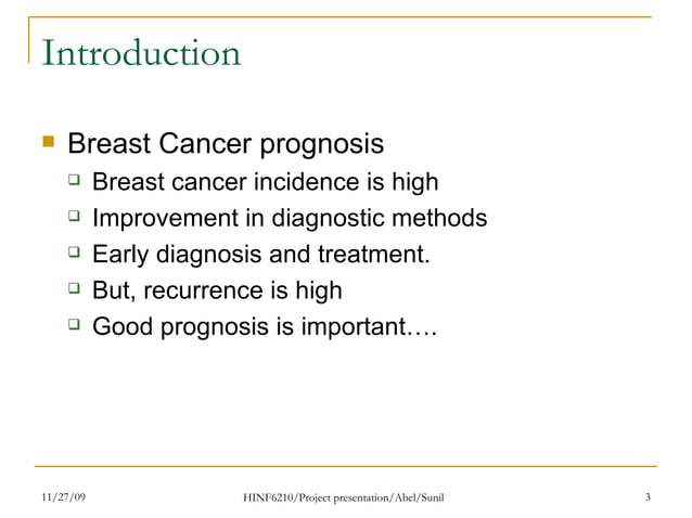 Data Mining - Classification Of Breast Cancer Dataset using Decision ...