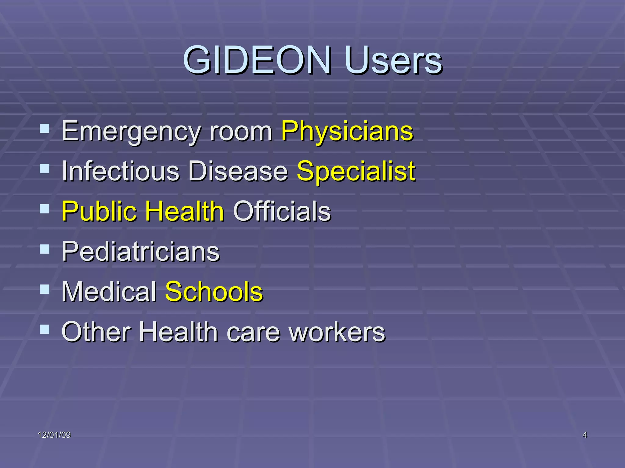 Healthcare Technology Assessment Gideon Presentation - Sunil Nair Health Informatics Dalhousie ...