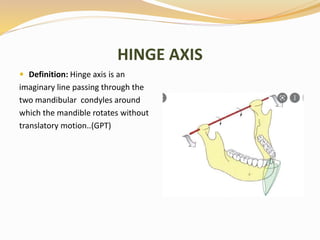 HINGE AXIS AND FACEBOW .pptx