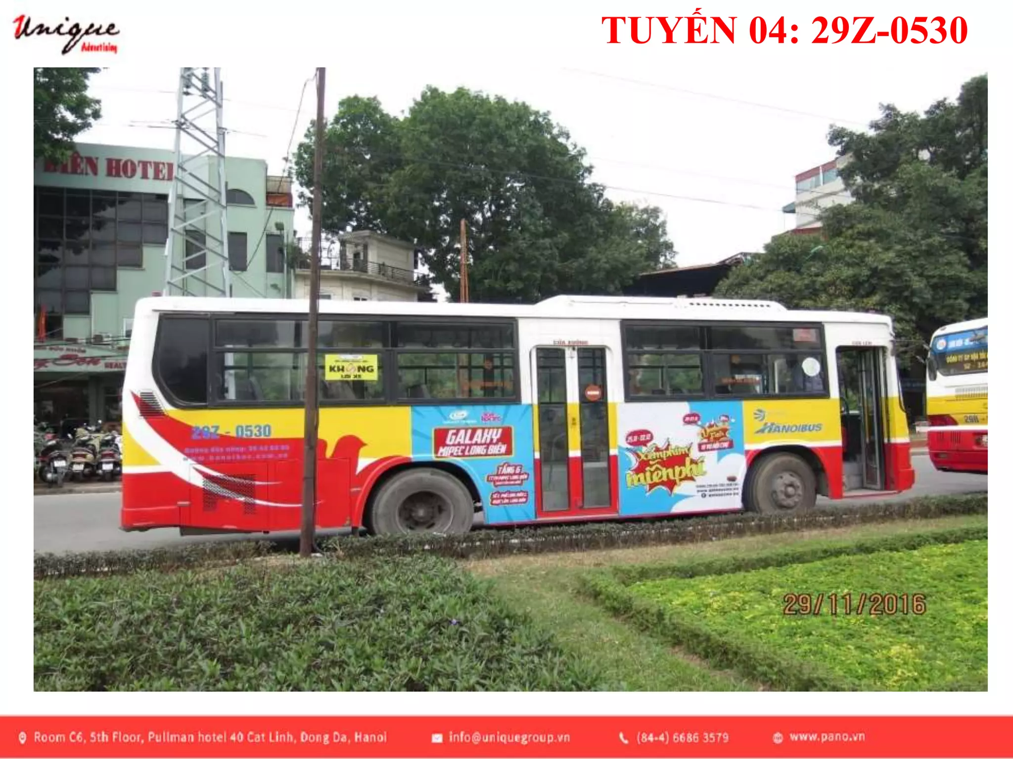 Nghiem thu Bus GALAXY Unique Ads | PPT