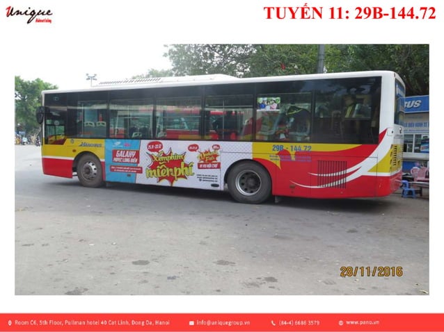 Nghiem thu Bus GALAXY Unique Ads | PPT