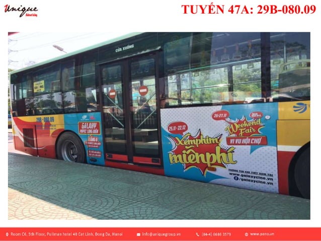Nghiem thu Bus GALAXY Unique Ads | PPT