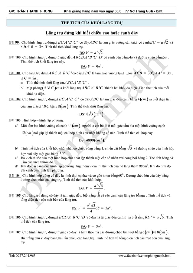 Hinh hoc khong gian | PDF