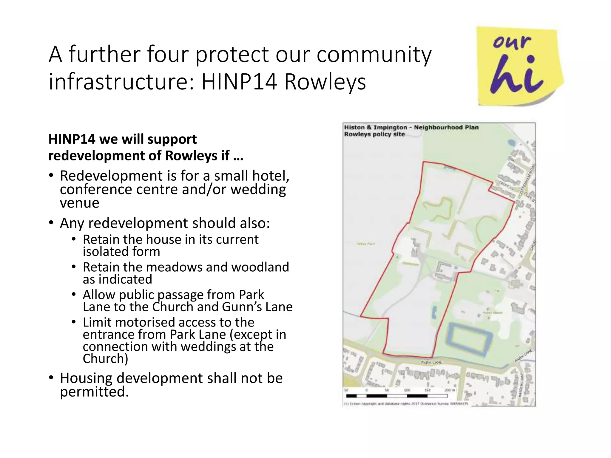 Histon & Impington Neighbourhood Plan | PPTX