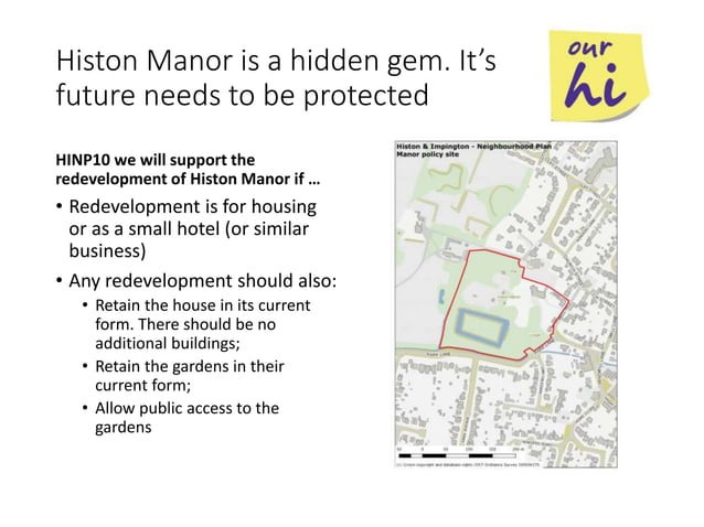 Histon & Impington Neighbourhood Plan | PPTX