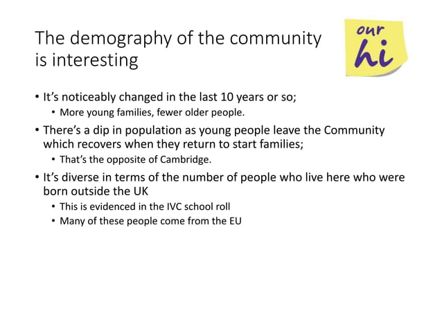 Histon & Impington Neighbourhood Plan | PPTX