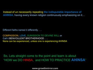 Hinsa2 ahinsa | PDF