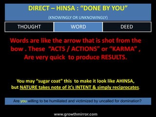 Hinsa2 ahinsa | PDF