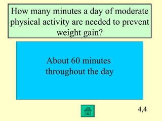 Hinsdale Nutrition Jeopardy Template | PPT