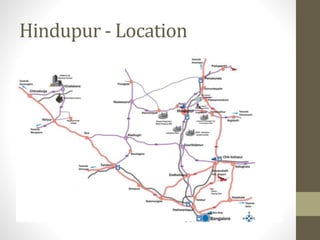 Oppurtunities in Hinterland hindupur | PPT
