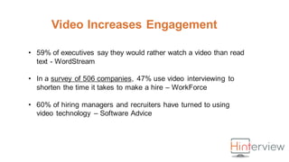 Jessica Kilkenny Roddy - Hinterview - Video Engagement - Just another ...