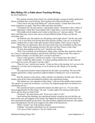 Routine Writing | PDF