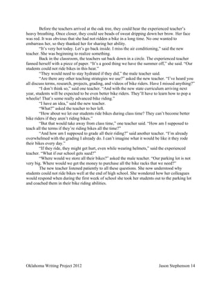 Routine Writing | PDF