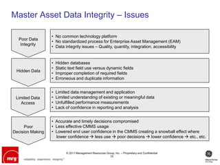Hints & Tips For Foundational Data For Your CMMS | PPT