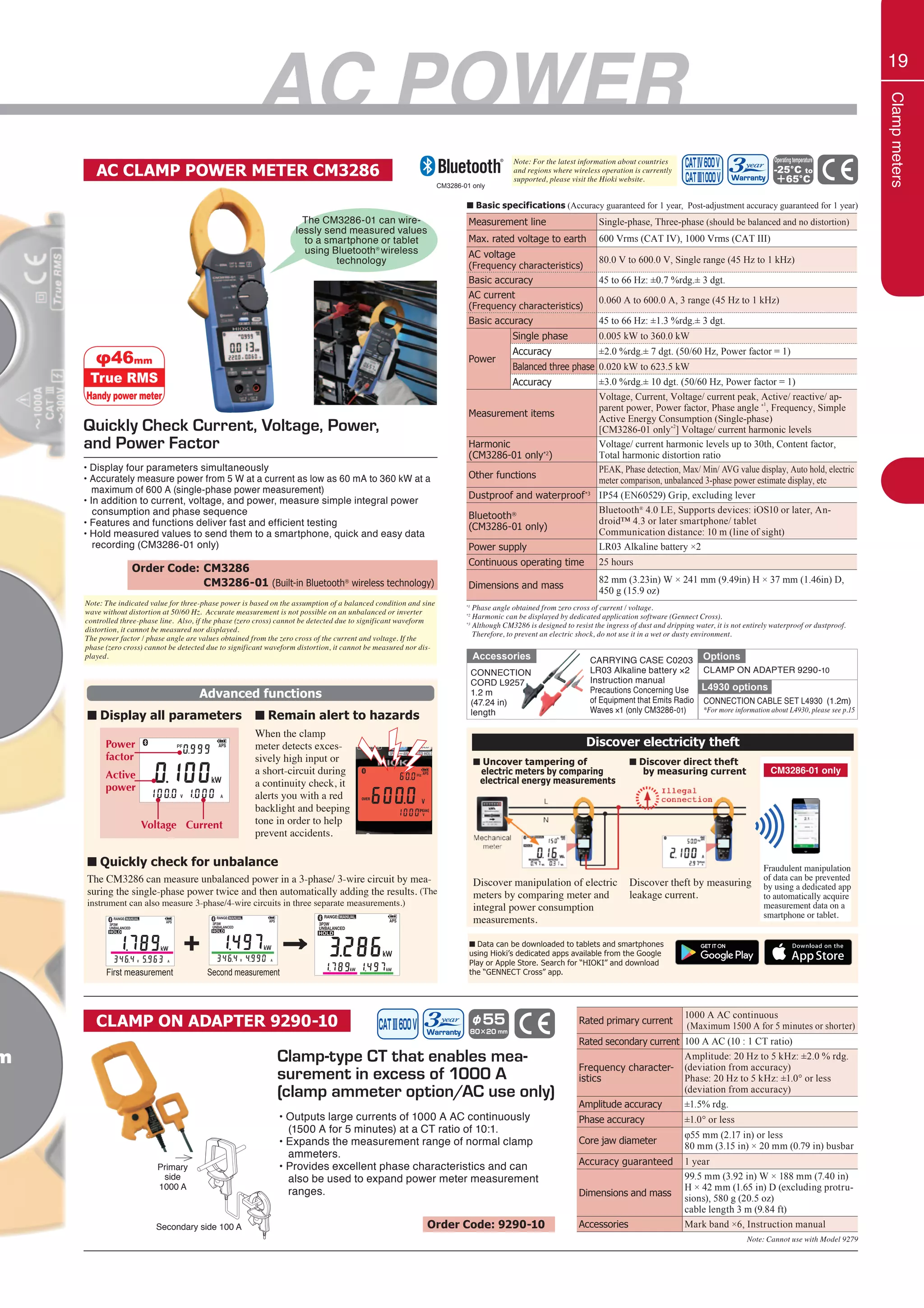 Hioki short-catalog-field-measuring-instruments-2020 | PDF | Physics ...