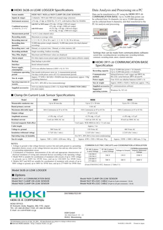Hioki 9651 clamp_on_sensor_datasheet | PDF