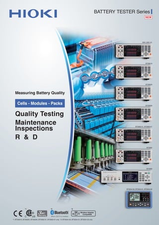Hioki series battery_tester_denkei | PDF