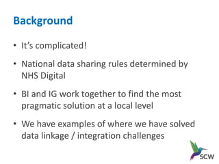 Clarifying BI & IG support - Steven Aulman | PPT