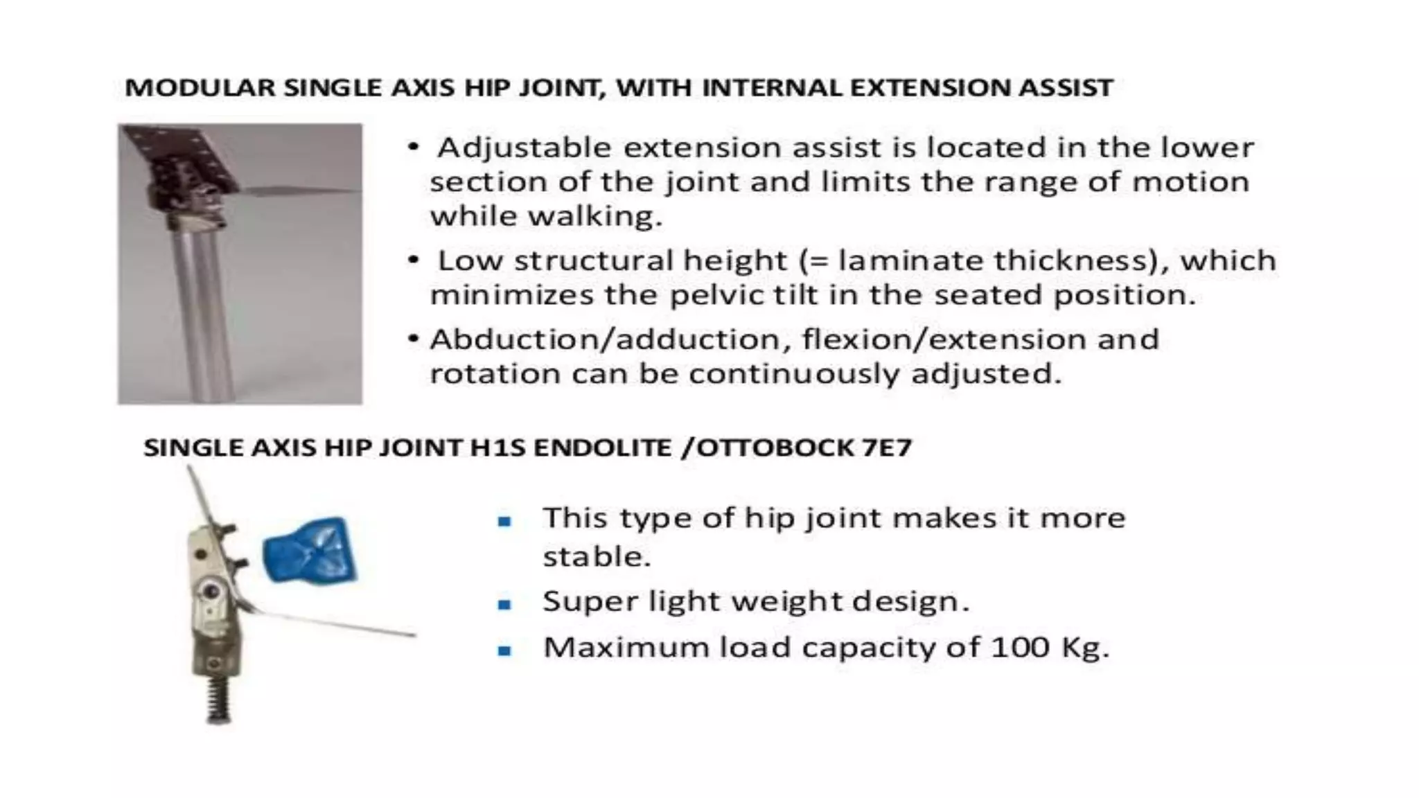 Hip Disarticulation Prosthetic Management | PPTX