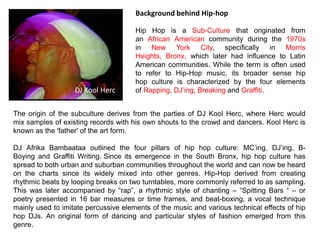 Hip hop Research | PPTX