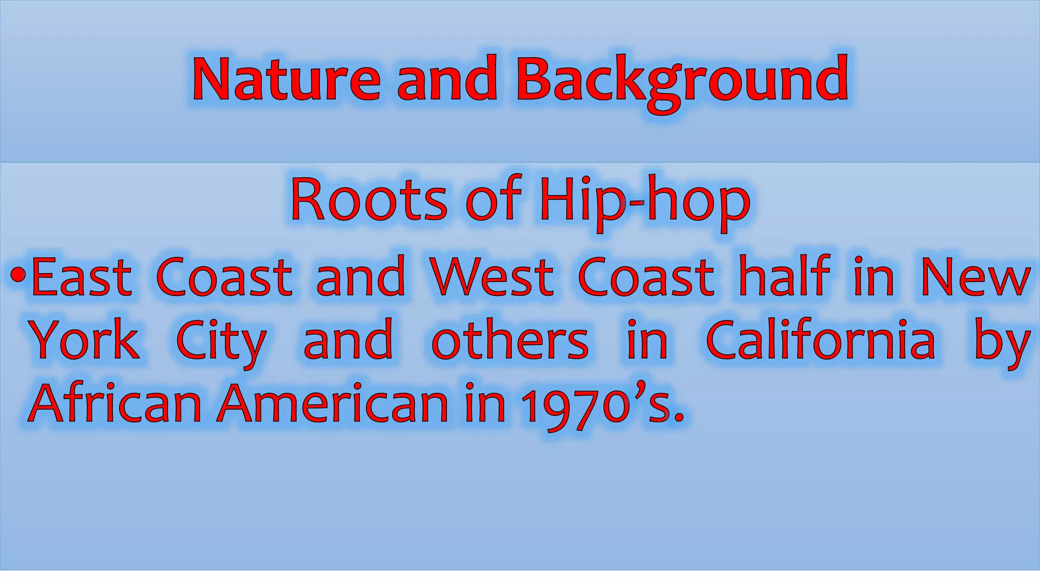Hip hop | PPT