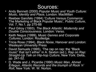 Hip Hop: playing the game | PPT