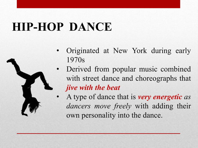 Hip hop dance | PPTX