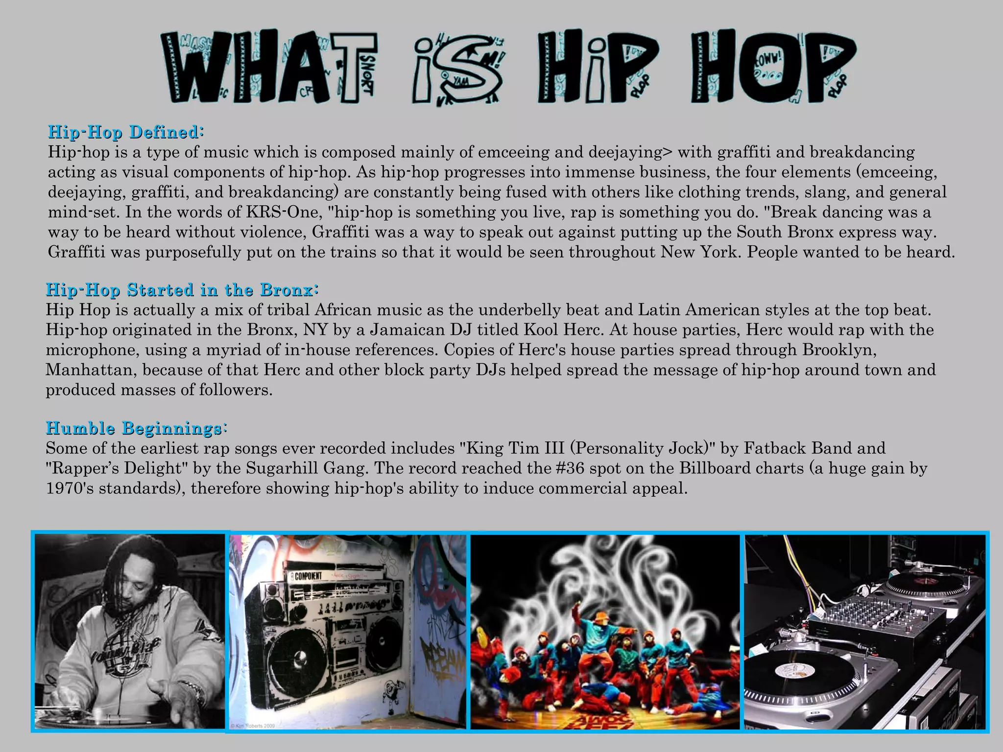 Hip hop industry | PPT