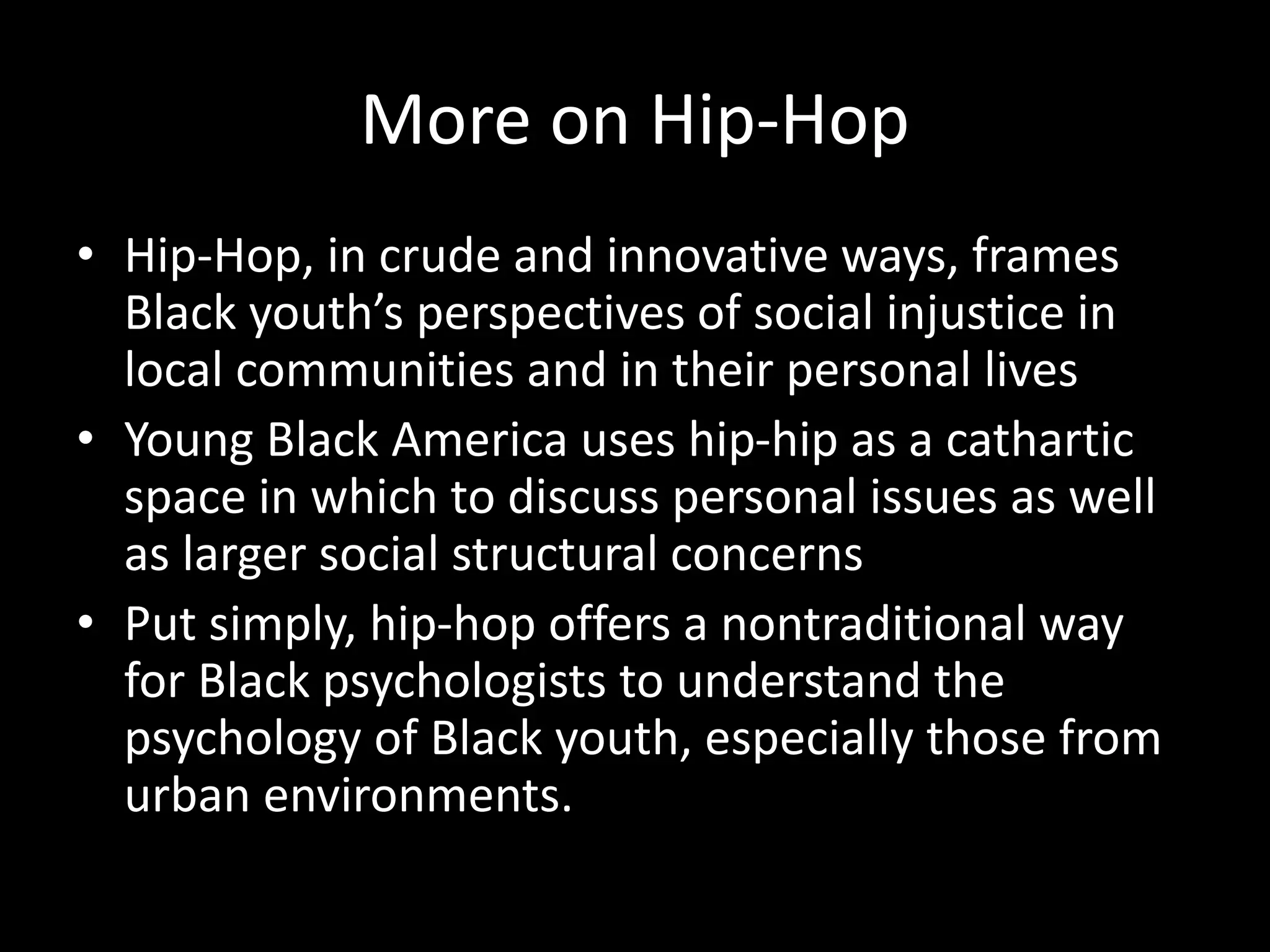 Hip-Hop Music and Culture | PPTX