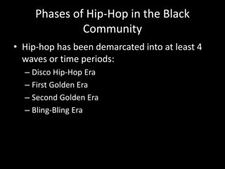 Hip-Hop Music and Culture | PPTX
