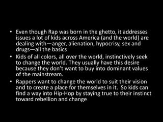 Hip-Hop Music and Culture | PPTX