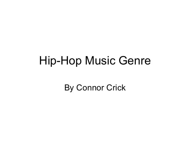 Hip hop music genre