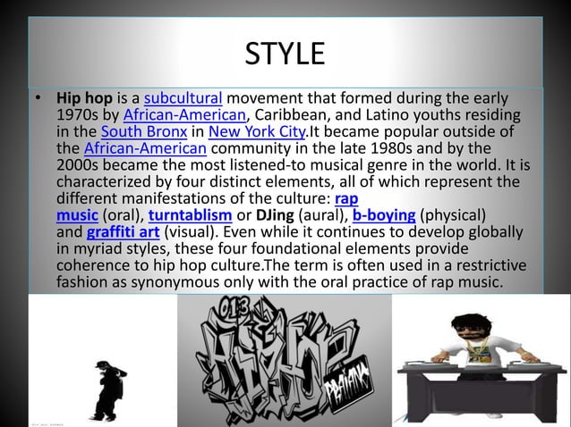 Hip hop origins | PPT
