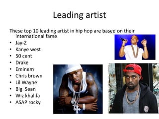 Hip hop research (4) | PPTX