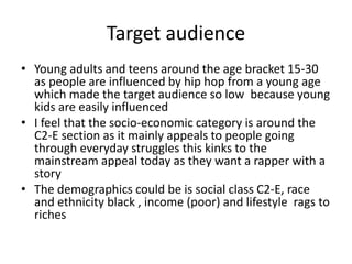 Hip hop research (4) | PPTX