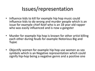 Hip hop research (4) | PPTX
