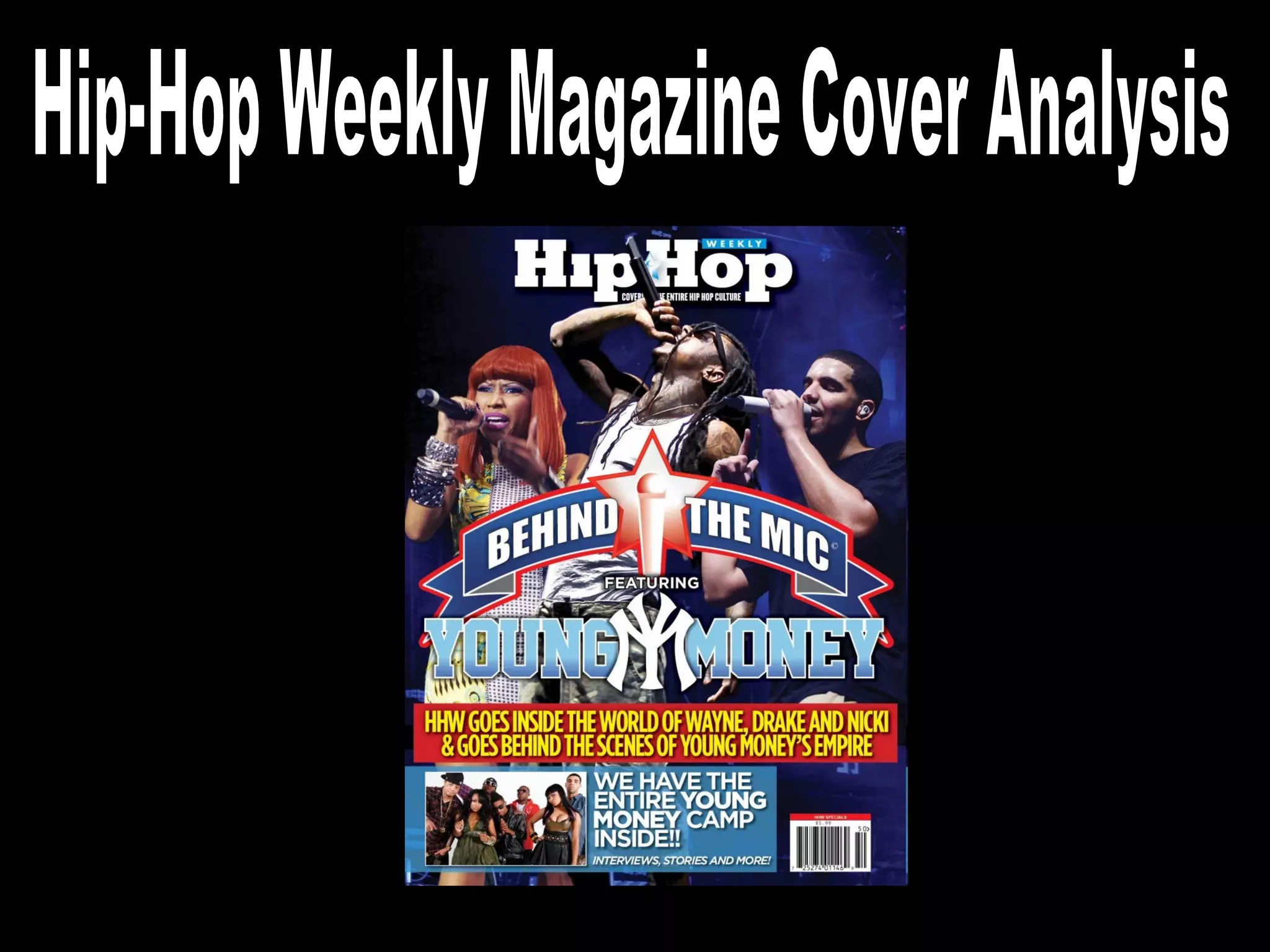 Hip-Hop Weekly Magazine Cover Analysis | PPT