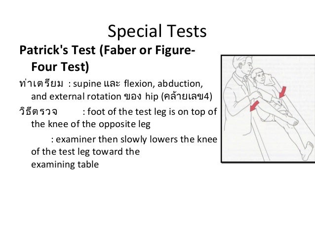 Sacral Faber Test
