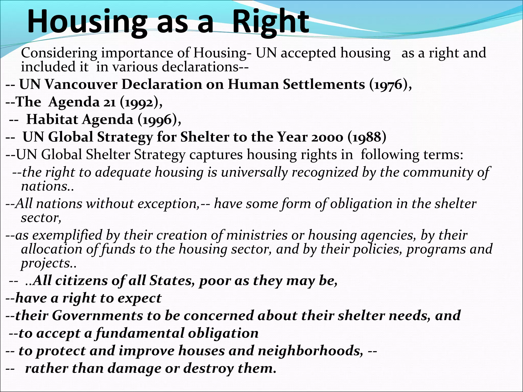 Options for Cost- Effective Housing | PPT