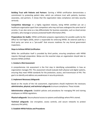 HIPAA Certification: What It Is and Why It Matters for Healthcare ...