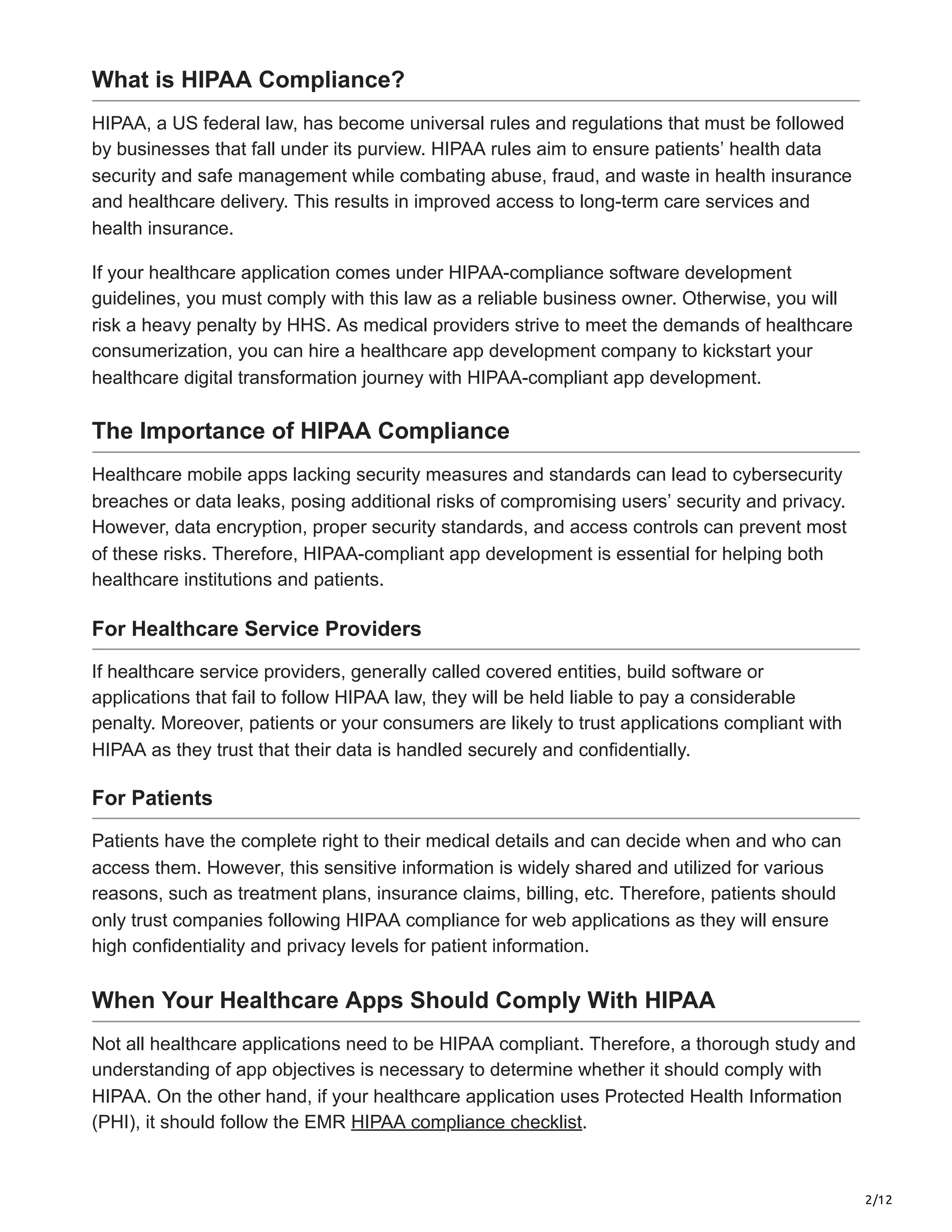 HIPAA-Compliant App Development Guide for the Healthcare Industry.pdf