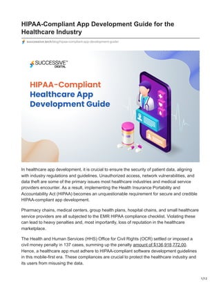 HIPAA-Compliant App Development Guide for the Healthcare Industry.pdf