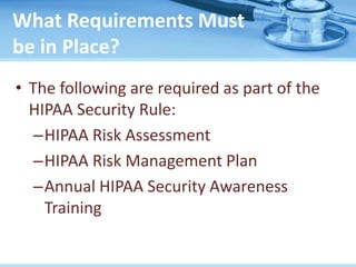 HIPAA - Understanding the Basics of Compliance | PPTX