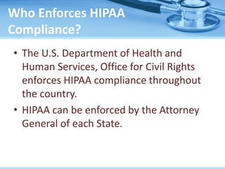 HIPAA - Understanding the Basics of Compliance | PPTX