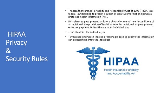 Hipaa 1 | PPTX