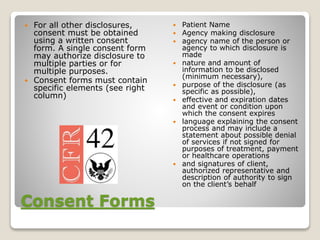 Hipaa 42 cfr review | PPTX
