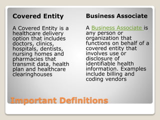 Hipaa 42 cfr review | PPTX | Health Insurance | Insurance