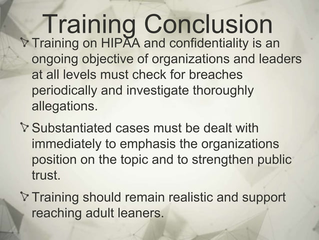 HIPAA and Confidentiality | PPT