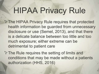 HIPAA and Confidentiality | PPTX